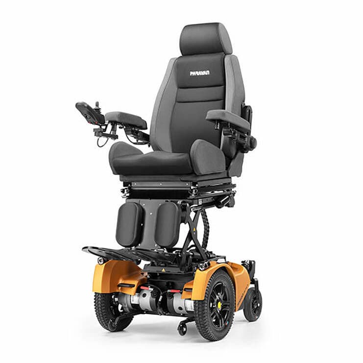 Electric wheelchair - PR 30/II - PARAVAN - outdoor / indoor / with legrest