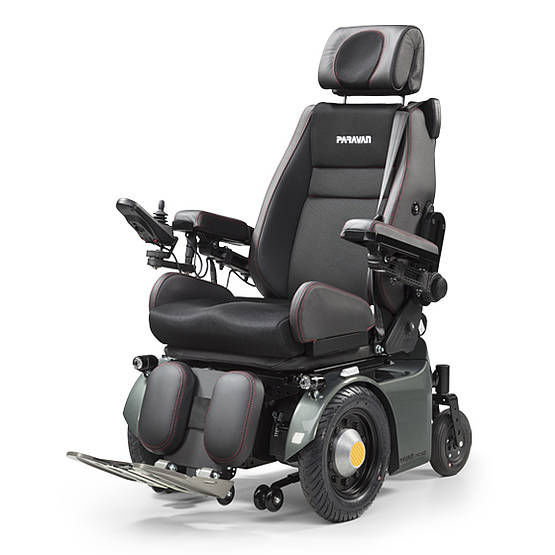 Electric wheelchair - PR 50 - PARAVAN - outdoor / indoor / folding