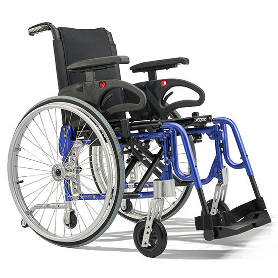 Manual wheelchair - Basic Light - PROGEO - outdoor / indoor / folding