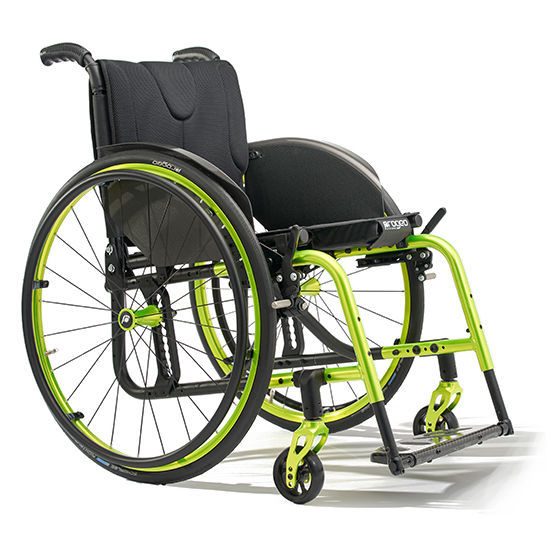 Manual wheelchair - Exelle - PROGEO - outdoor / indoor / folding