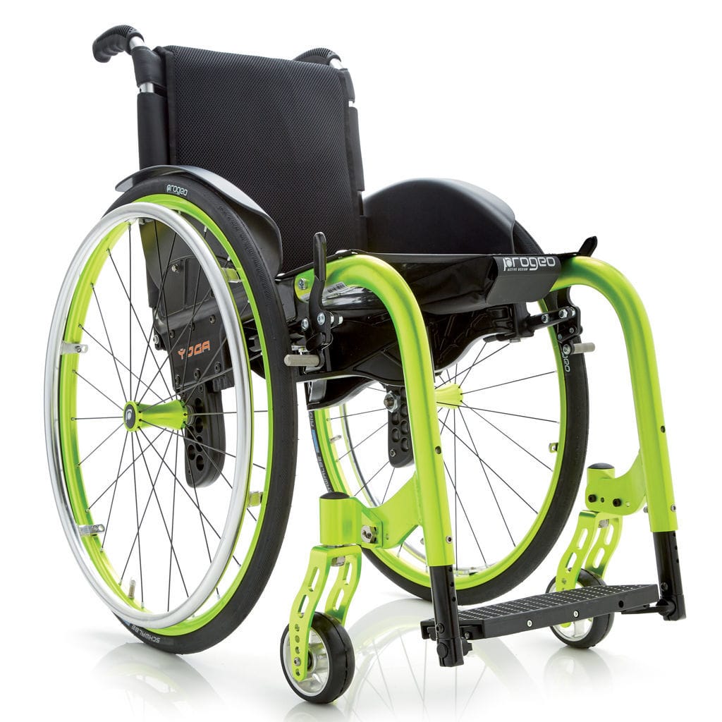 Manual wheelchair - YOGA - PROGEO - outdoor / indoor / folding