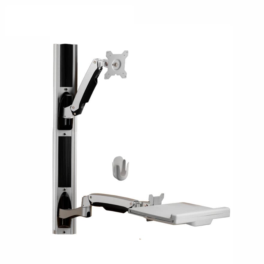 Medical computer workstation - WM-13 - Rollsys - medical imaging / wall ...