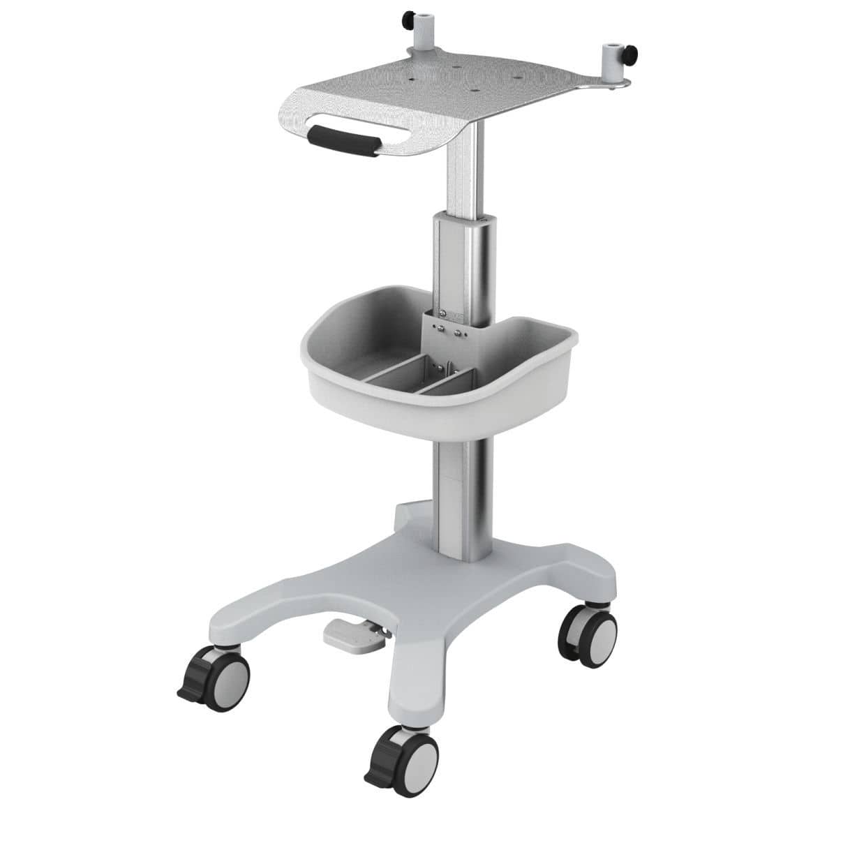ECG cart - ECG-010 - Rollsys - medical / multi-function / aluminum