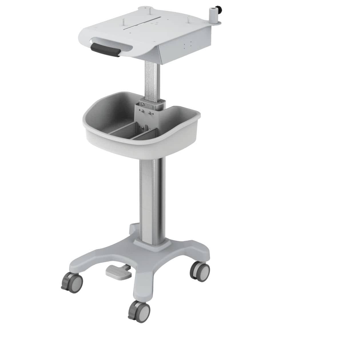 ECG cart - ECG-NK03 - Rollsys - medical / patient care / anodized aluminum