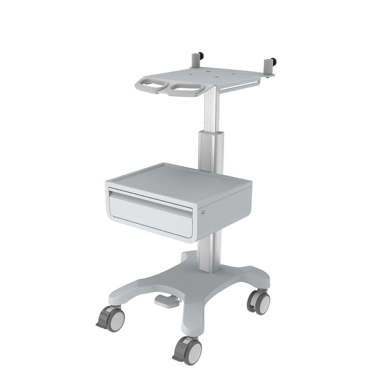 ECG cart - ECG-010T - Rollsys - medical / transport / storage
