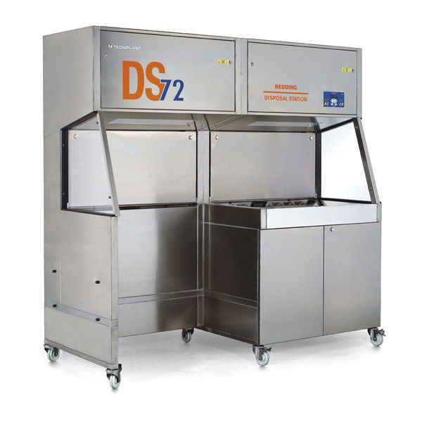 Containment booth - DS72 - Tecniplast - laboratory / cage changing ...