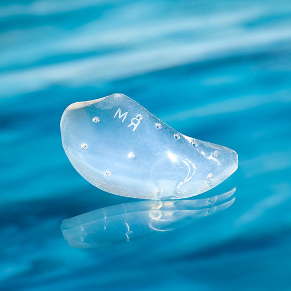 Malar implant - Flowers Tear Trough® - Implantech - anatomical / silicone