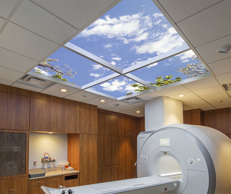 LED panel with graphic animation - Luminous SkyCeilings™ - Sky Factory