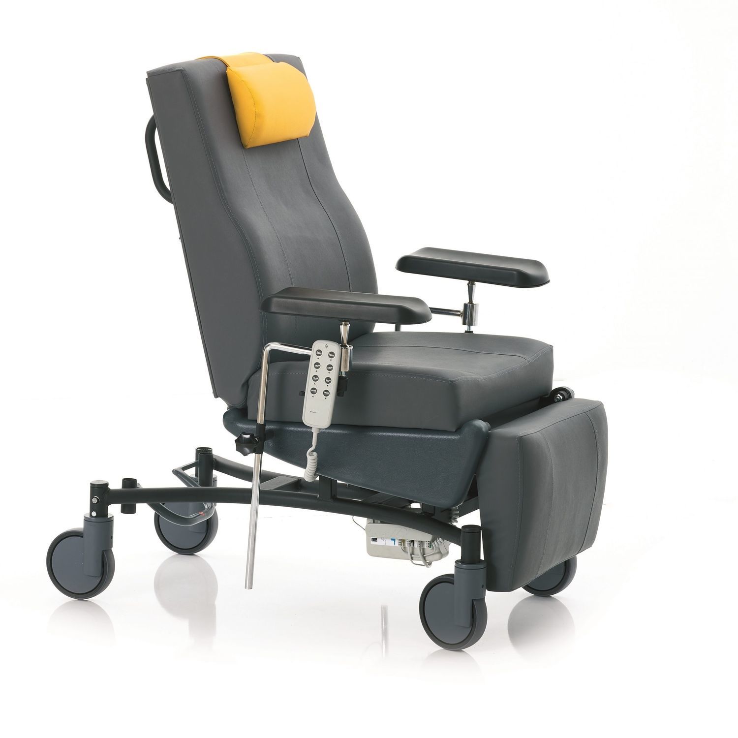 Electric blood collection chair - P-KL-004 - PROMEK - 3-section / with ...