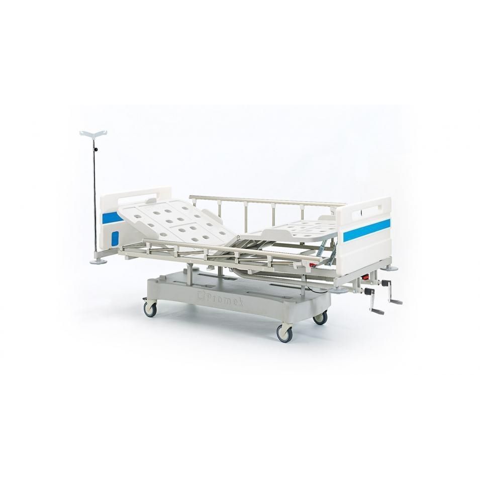 Hospital bed - P-MK-003 - PROMEK - medical / manual / height-adjustable