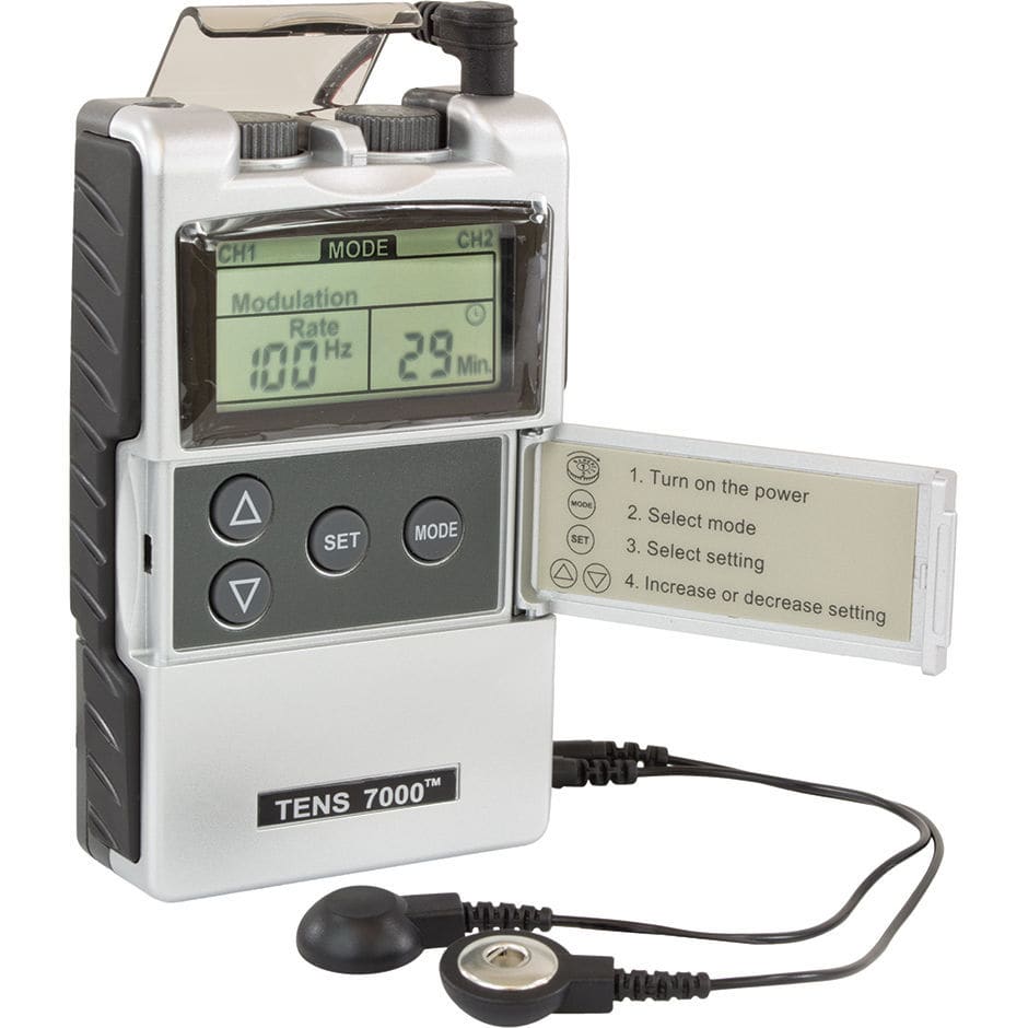 Electric stimulator - DT6070 - Roscoe Medical - hand-held / TENS / 2 ...