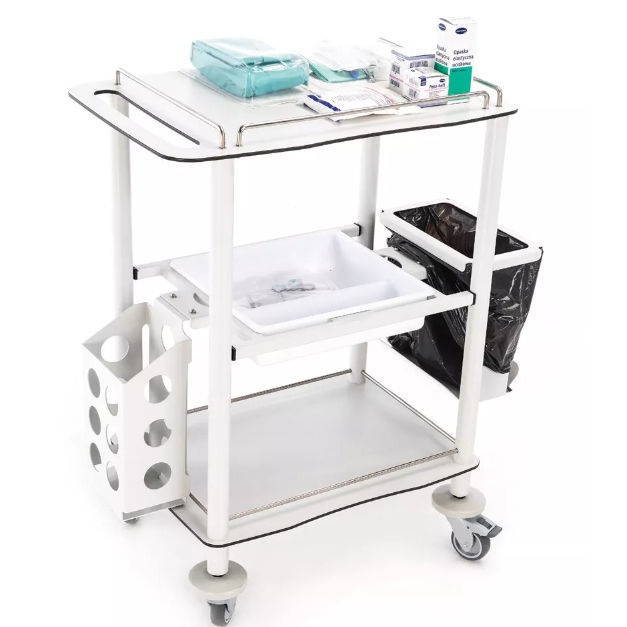Operating room cart - FWZ-01 - Formed - catheter / treatment / waste