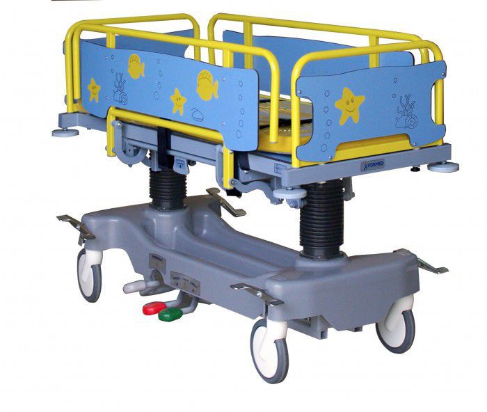 Transport stretcher trolley - Jumbo - Formed - pediatric