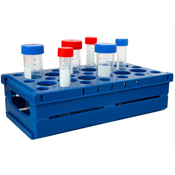 Test tube laboratory rack - P202 series - ABDOS LABTECH PRIVATE LIMITED.