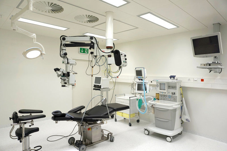 Wall-mounted air recirculator - ULG - ADMECO - operating room