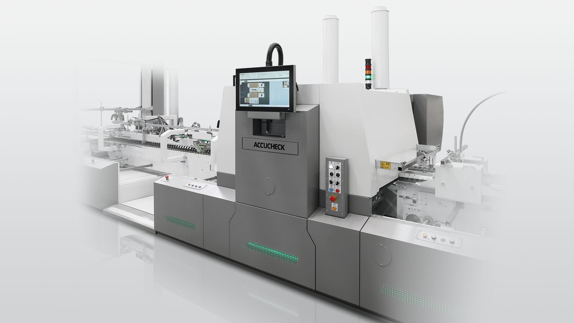 Automatic inspection system - ACCUCHECK - Ameritek, Inc. - carton / in-line