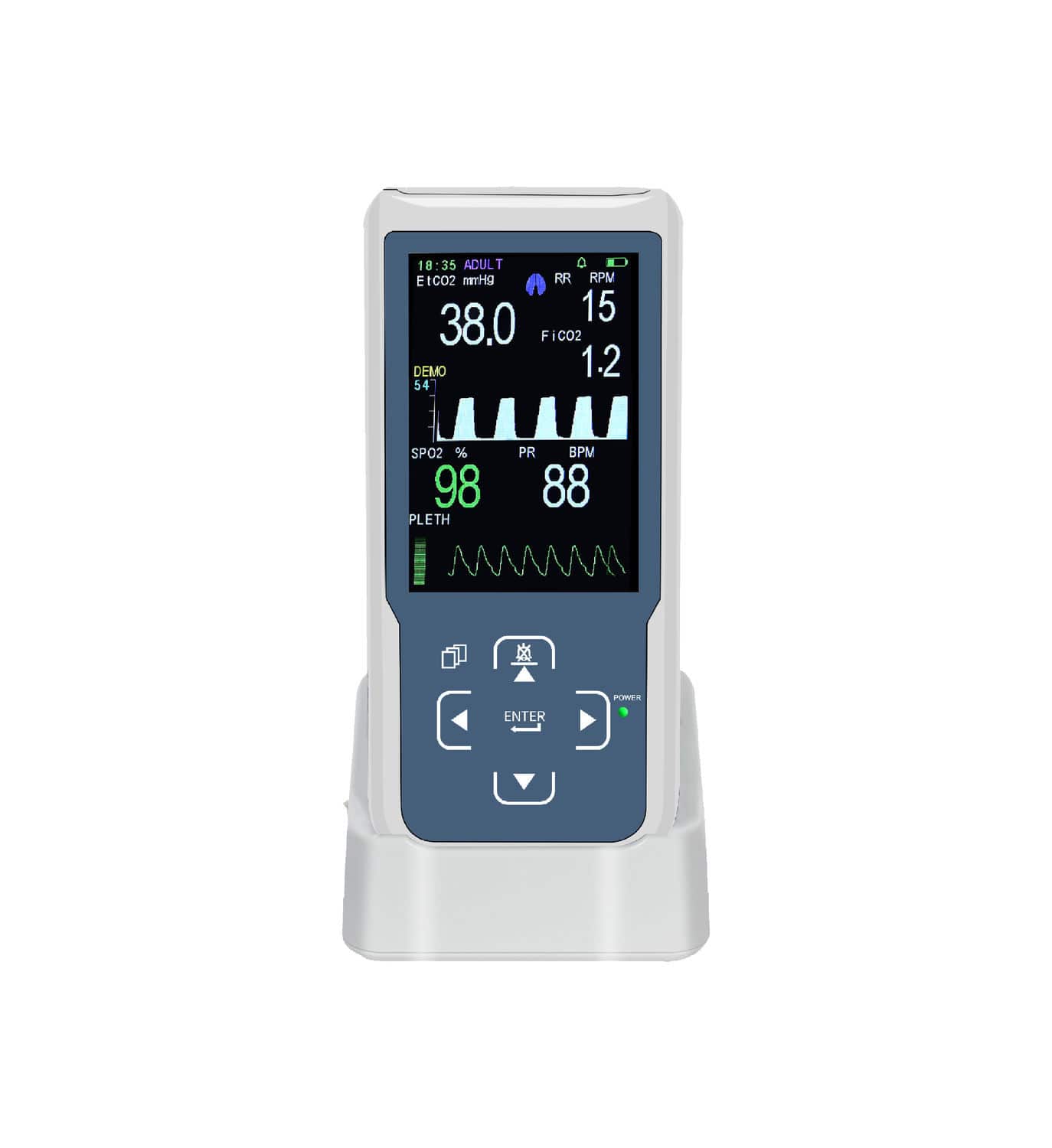 Capnography patient monitor - Capno-H - Beijing Kingst Commercial ...
