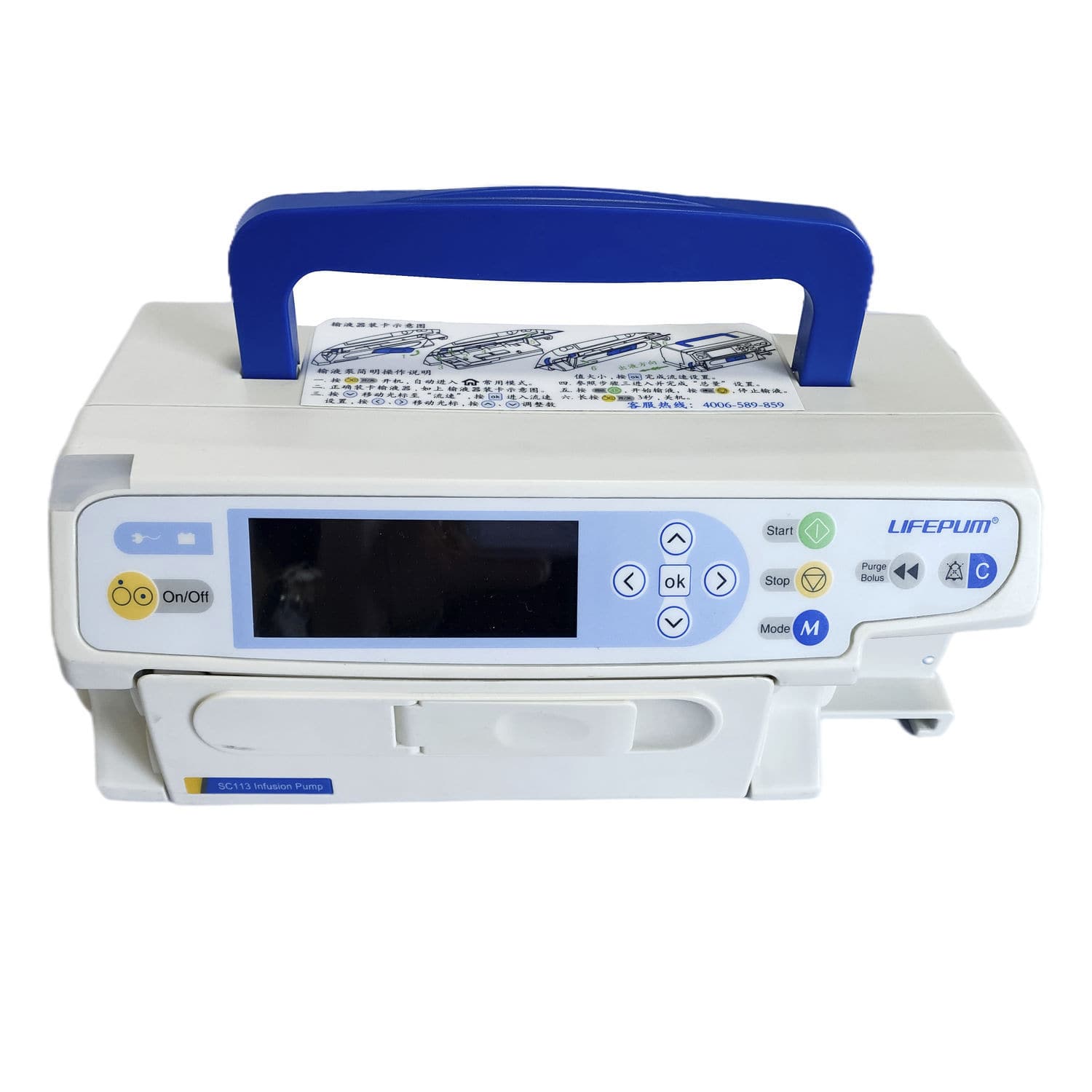 1-channel infusion pump - SC113 - Lifepum Meditech - emergency / portable