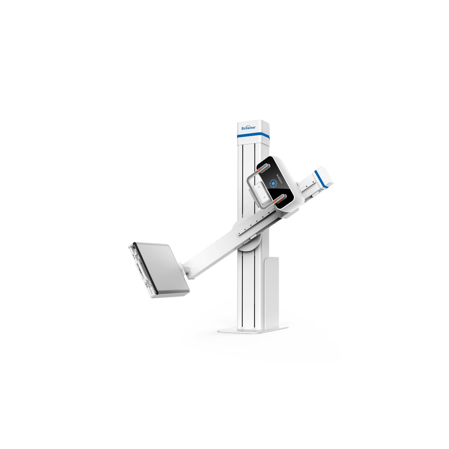 Radiography system - U-arm - Browiner - digital / for chest radiography ...