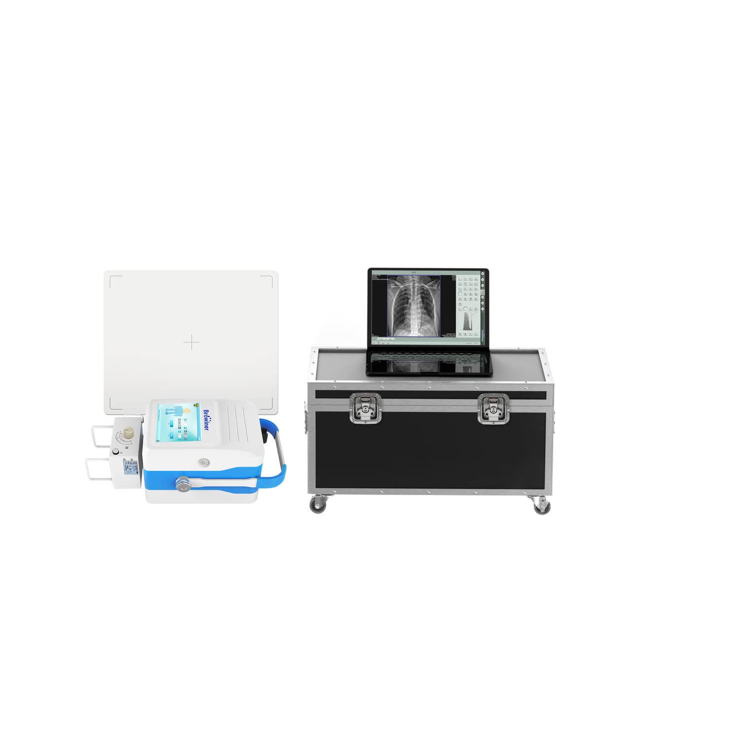 Digital X-ray system - Beatle-06P - Browiner - for chest radiography ...