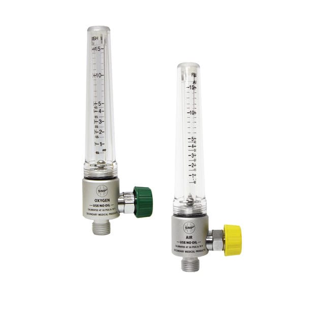 Variable-area flow meter - FM - SMP CANADA - oxygen / air / for hospitals