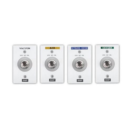 DISS outlet - SMP CANADA - for medical gas pipeline systems / medical gas