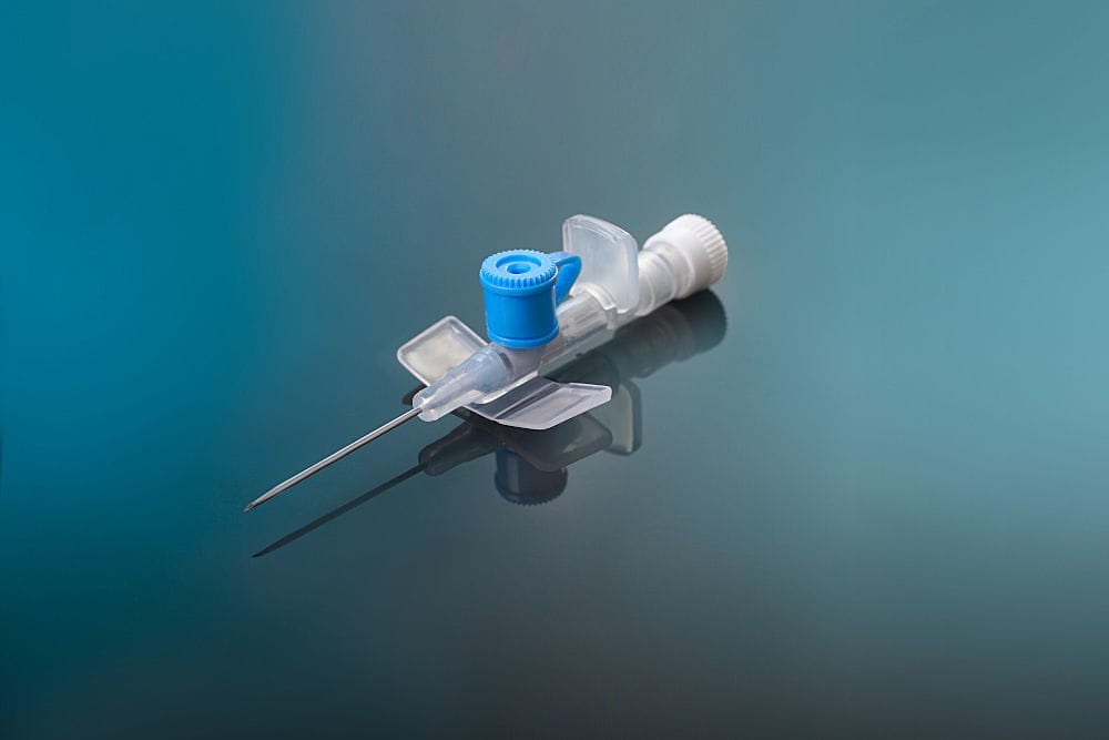 IV injection needle - Inpharven I.V. Cannula - Farcomake - butterfly ...