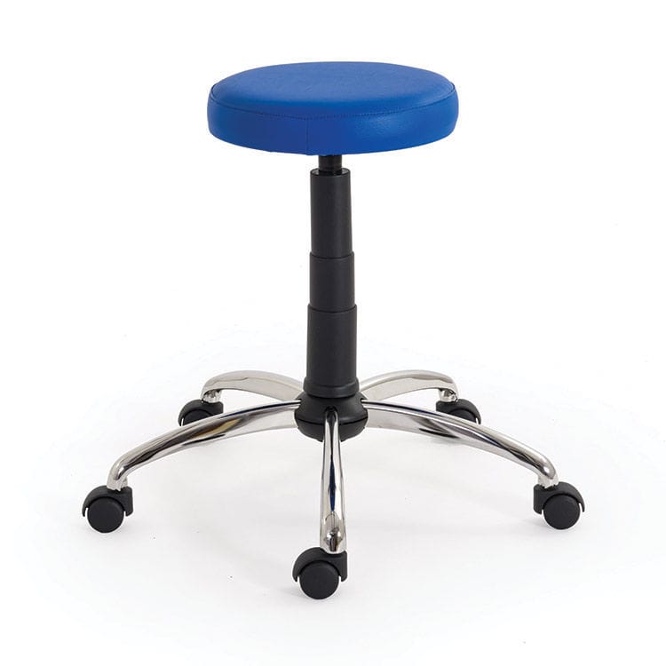 Healthcare facility stool - 161201 series - Fisiotech - rotating / on ...