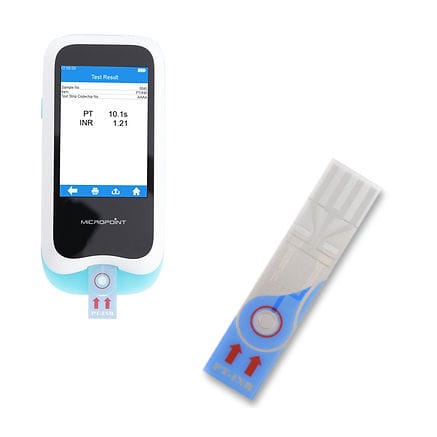 Home use rapid test - qLabs® PT/INR - Micropoint BioScience Inc. - INR ...