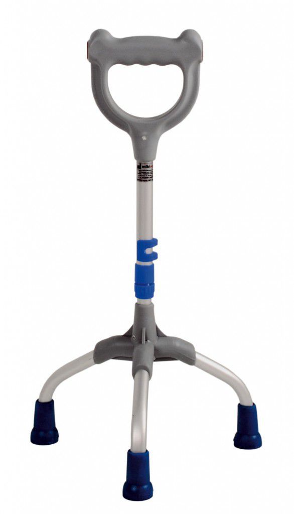 Pediatric walking stick - 15/MR.L - Mikirad - T-handle / tripod
