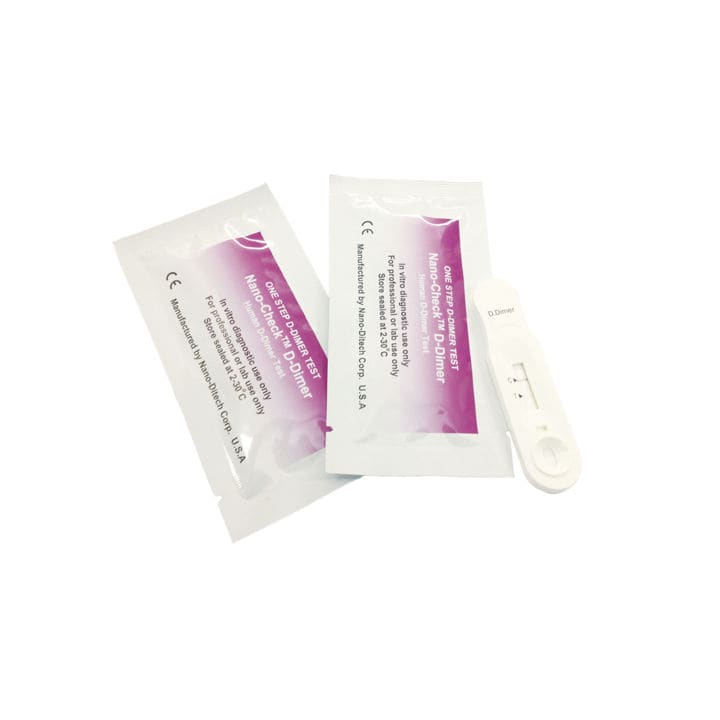 Rapid D-dimer test - Nano-Check™ - Nano-Ditech Corporation - for ...