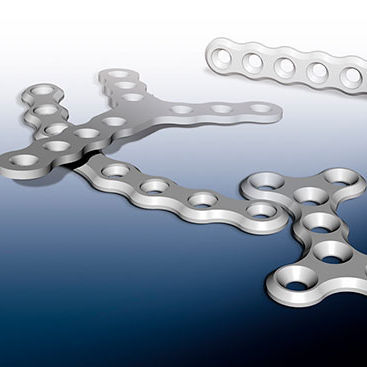 Maxillofacial compression plate - BIOSORB - OSTEONIC - PLGA