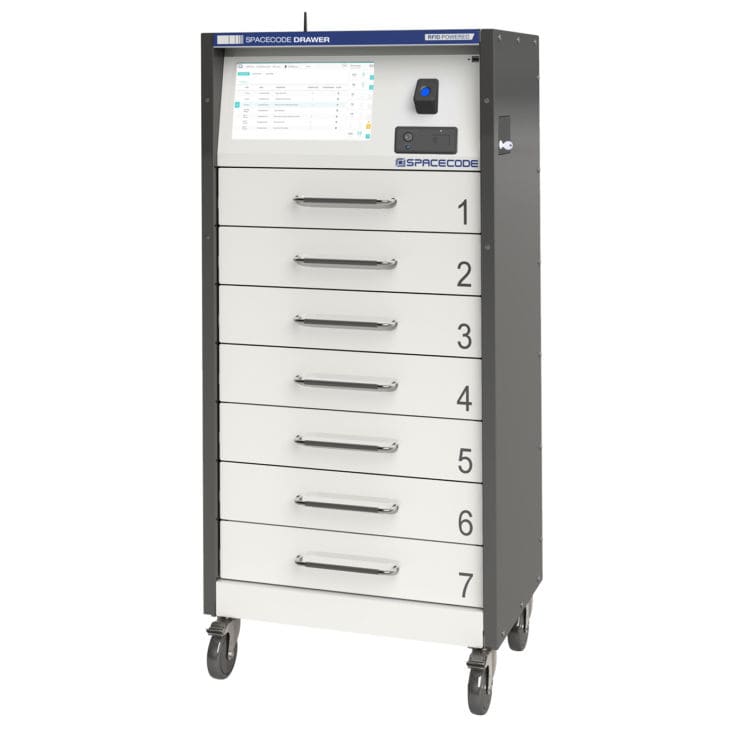 RFID technology cabinet - Spacecode SA - security / medicine / hospital
