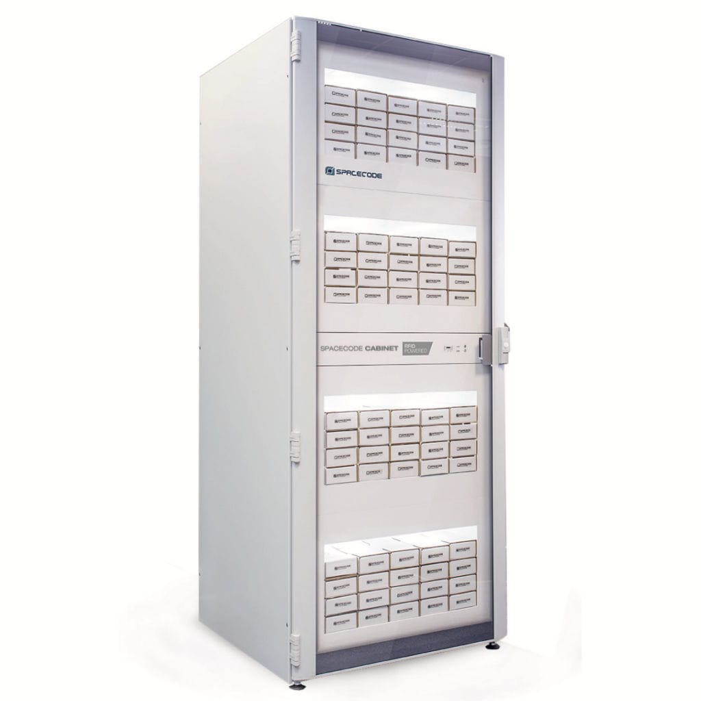 Medical device cabinet - V3370.3D - Spacecode SA - hospital / with door ...