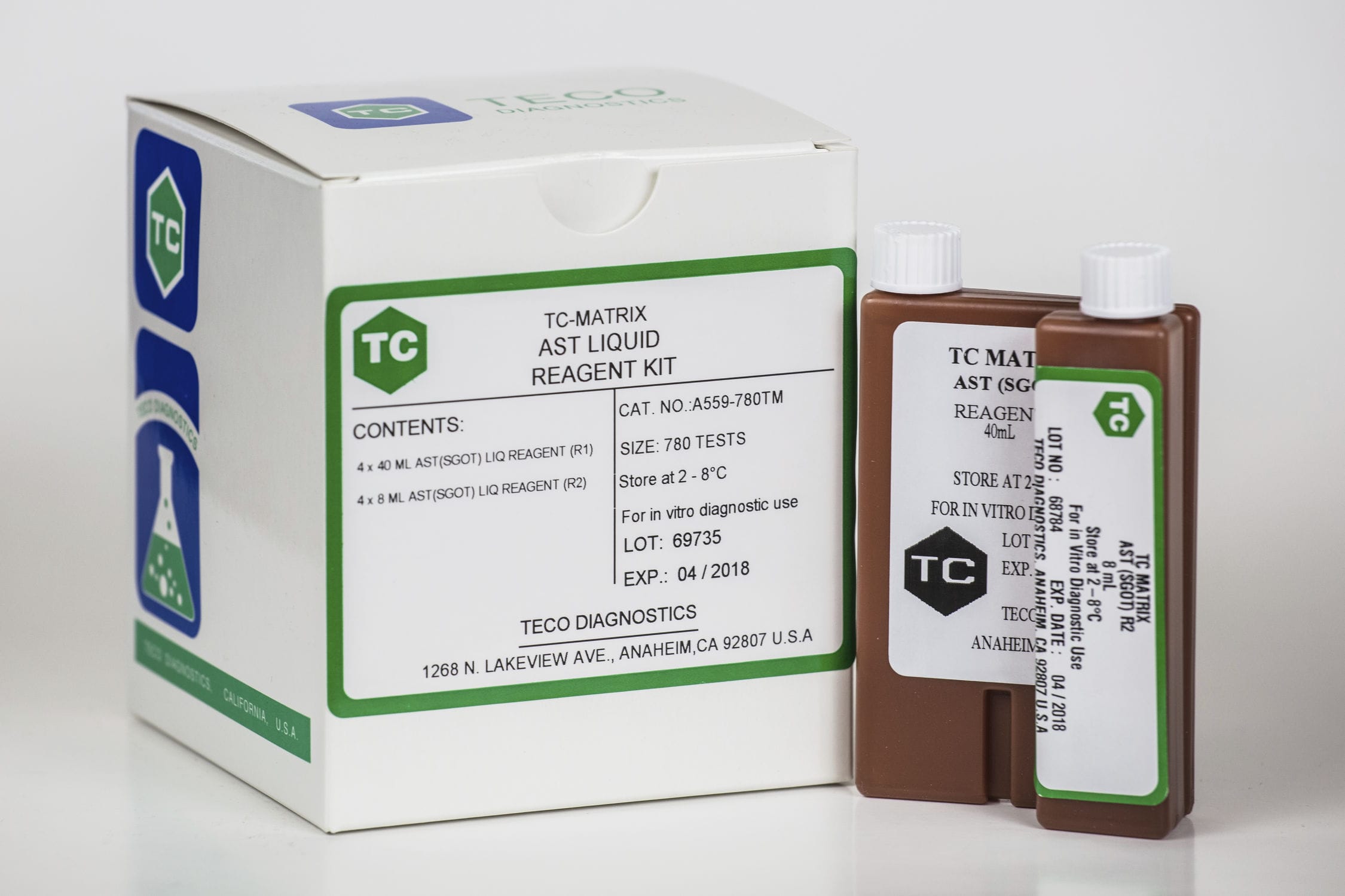 Solution reagent - A559-780TM - Teco Diagnostics - blood sample / for ...