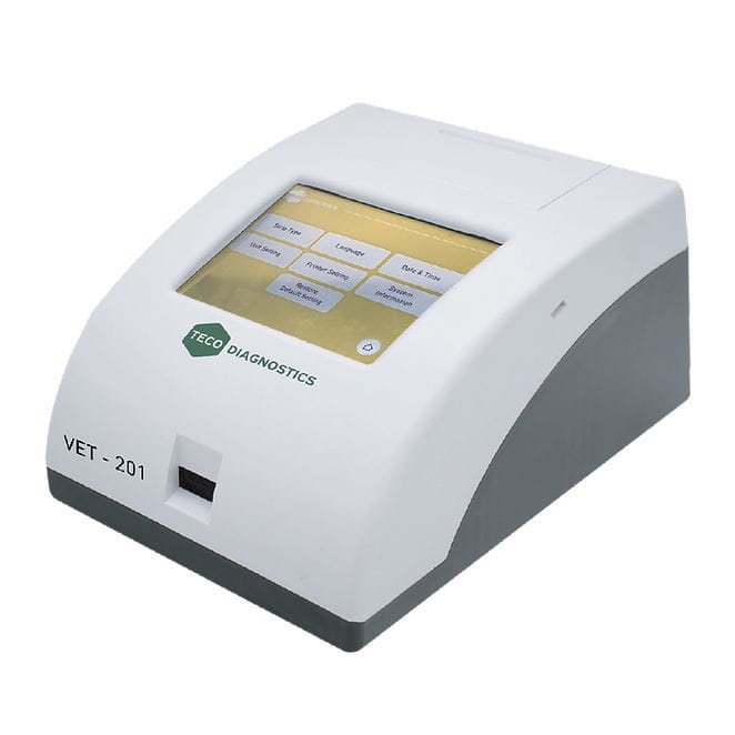 Automatic urine analyzer - VET-201 - Teco Diagnostics - for clinical diagnostic / compact