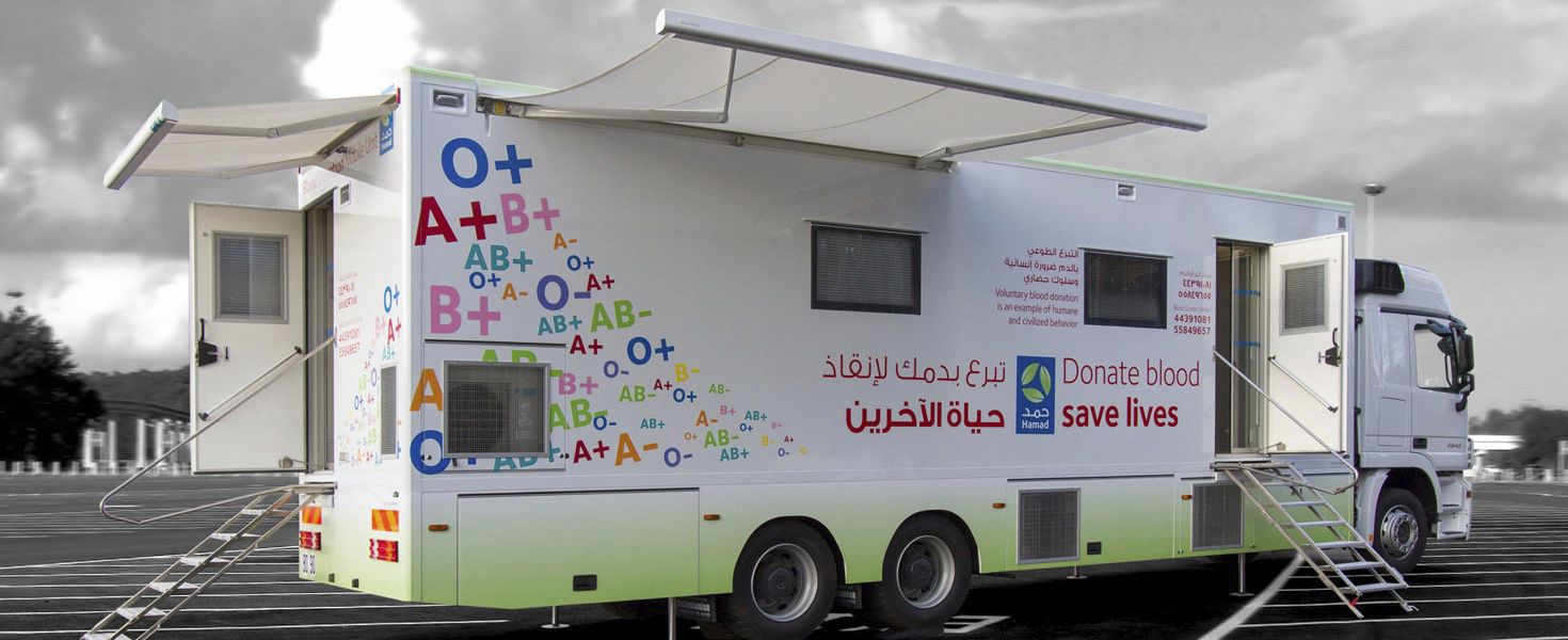 Blood donation mobile health vehicle - toutenkamion - van