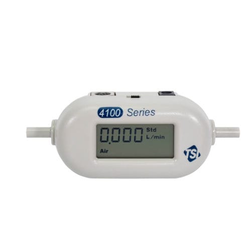 Mass flow meter - 41403 - TSI - gas / for hospitals / with LCD display