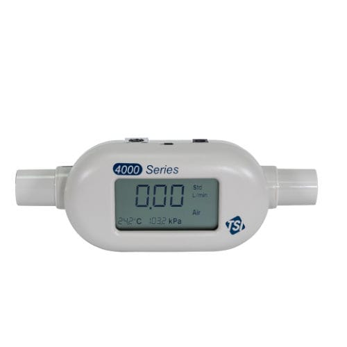 Mass flow meter - 40401 - TSI - gas / for hospitals / with LCD display