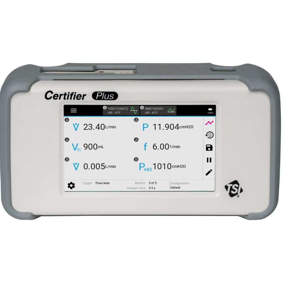 Control tester - 4089 - TSI - flow / flow / for respiratory ventilators