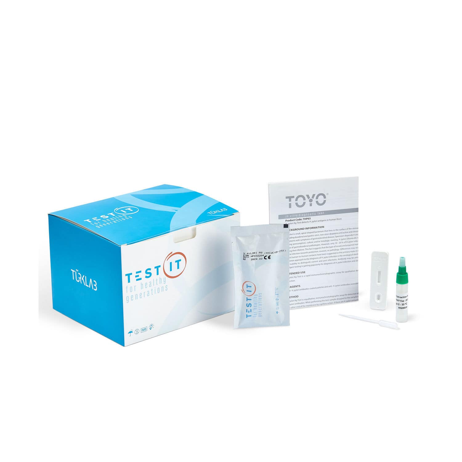 Helicobacter pylori assay kit - Turklab Tibbi Malzemeler San. Tic. A.S ...