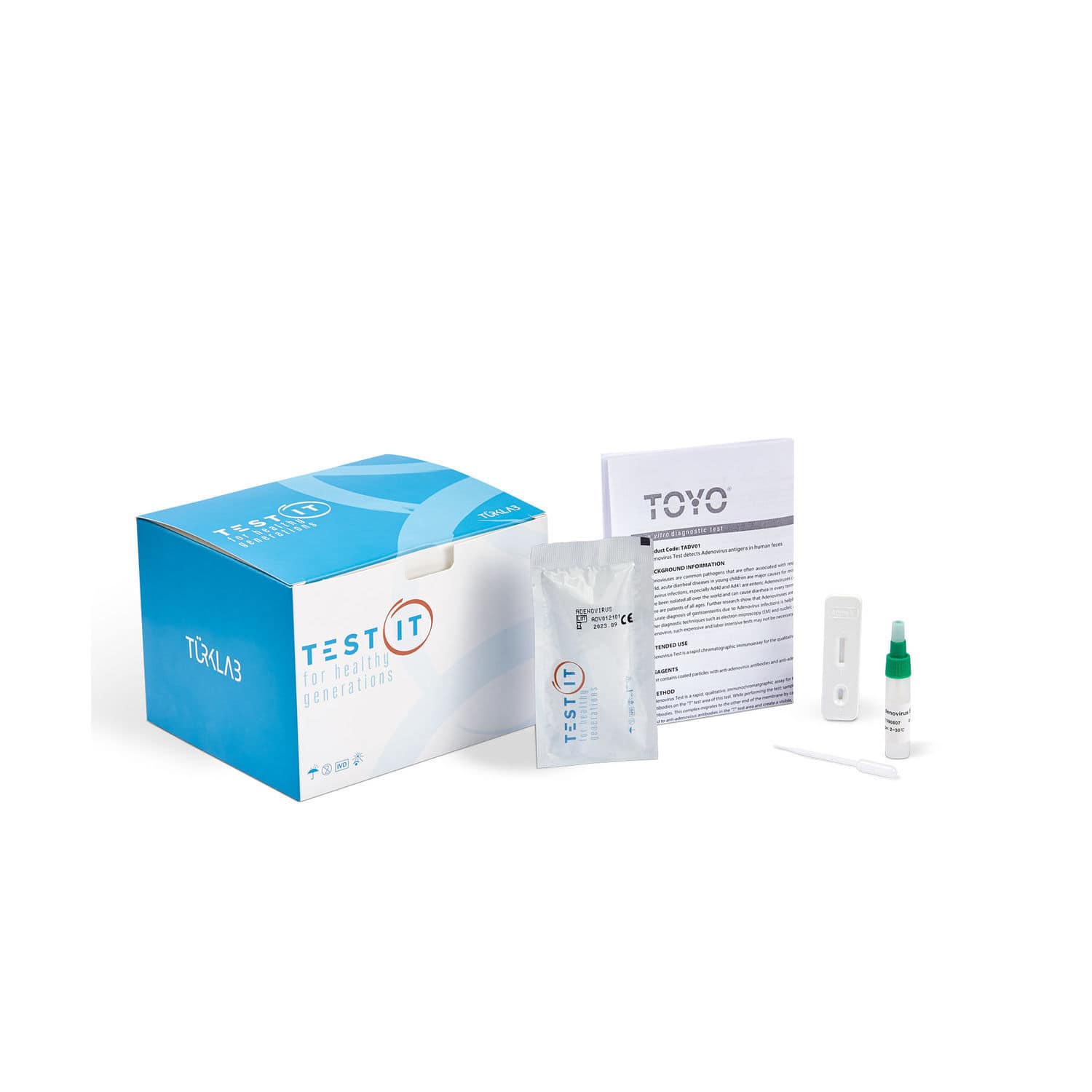 Adenovirus assay kit - Turklab Tibbi Malzemeler San. Tic. A.S. - for ...
