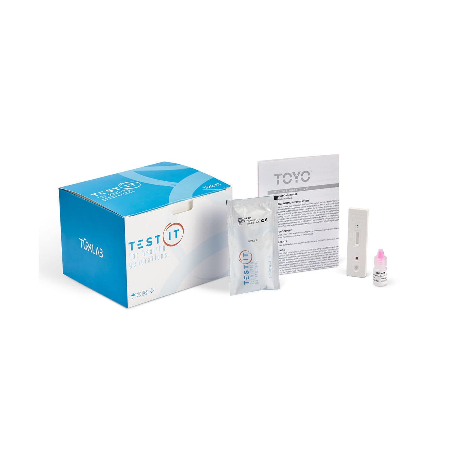 Malaria detection kit - Turklab Tibbi Malzemeler San. Tic. A.S ...