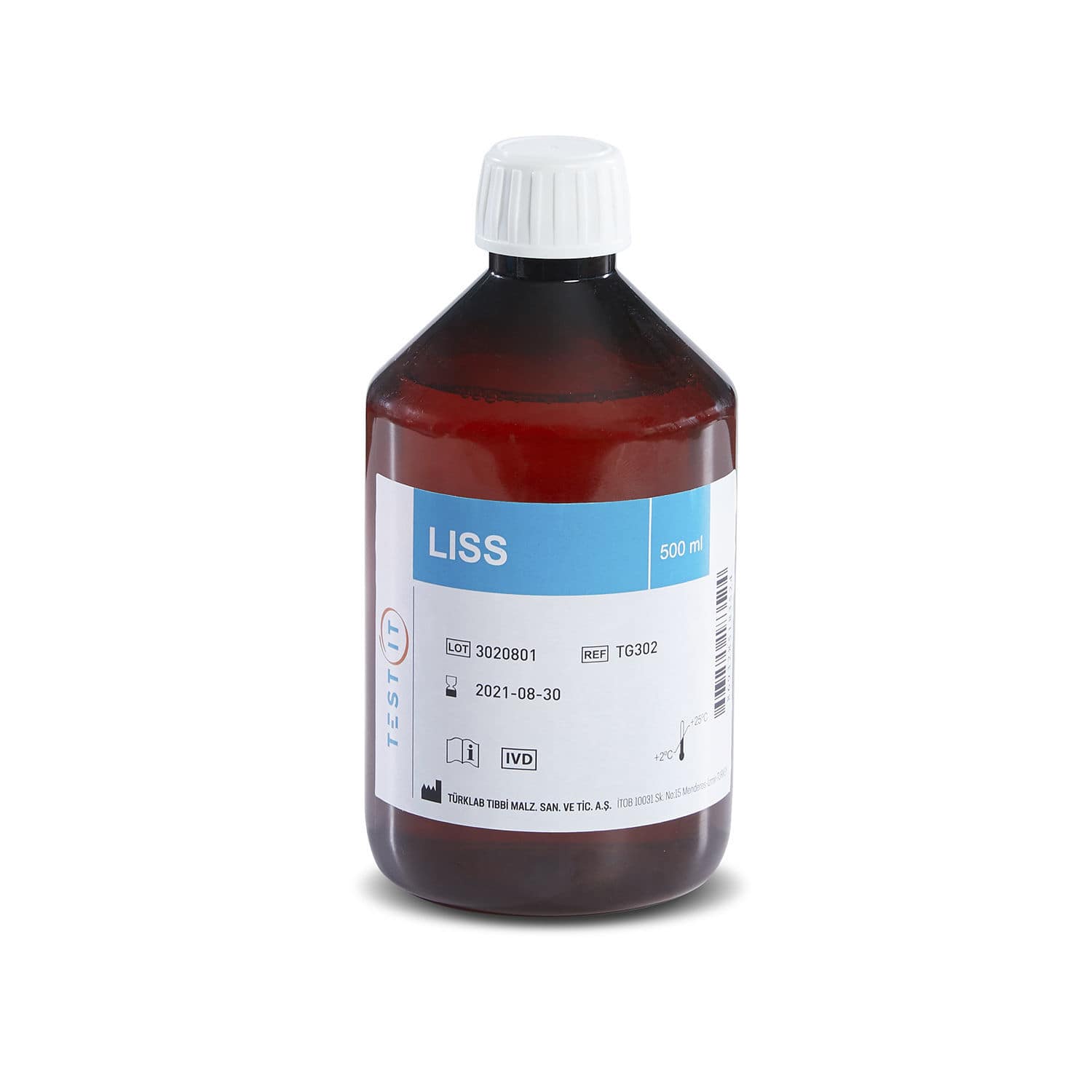 Solution reagent - IT LISS - Turklab Tibbi Malzemeler San. Tic. A.S ...