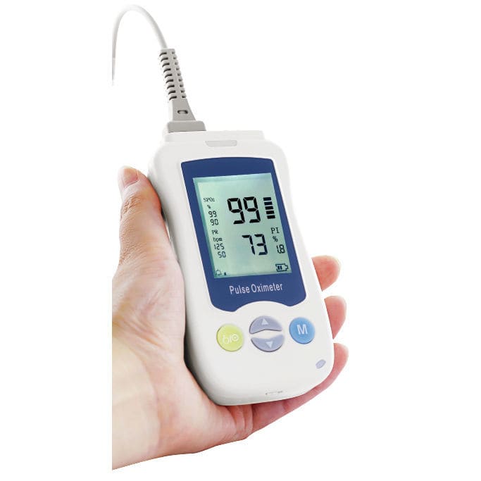 Hand-held pulse oximeter - YK-820MINI-LCD - Yonker - compact / for hospital / home care