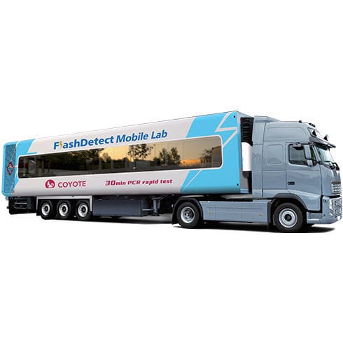 Laboratory mobile health vehicle - FlashDetect™ - Coyote Bioscience ...