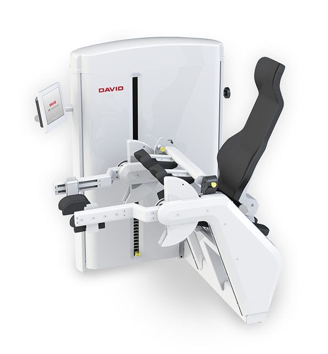 Leg curl gym station - G300 - David Health Solutions - rehabilitation