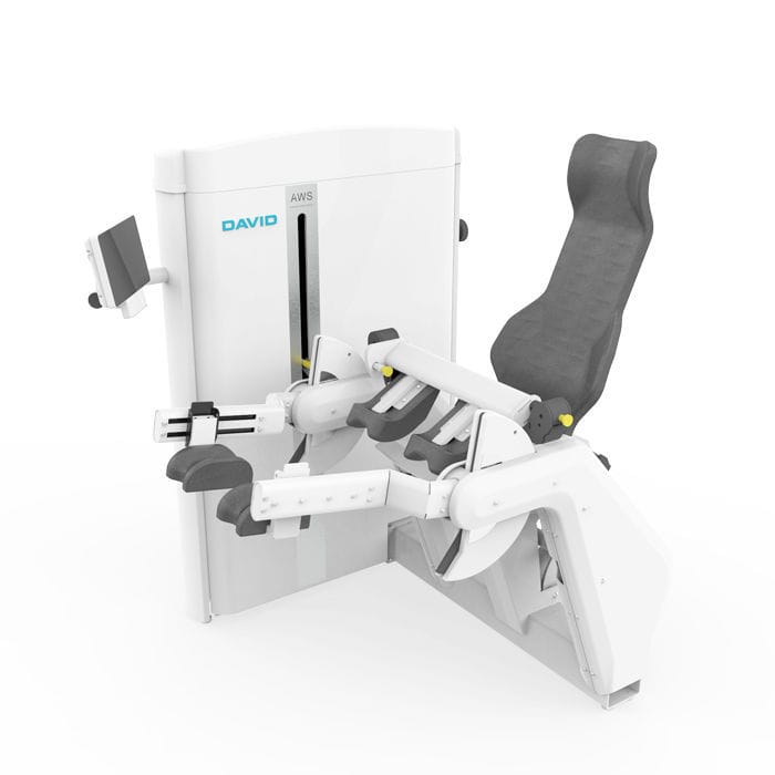 Leg curl gym station - G300 - David Health Solutions - rehabilitation