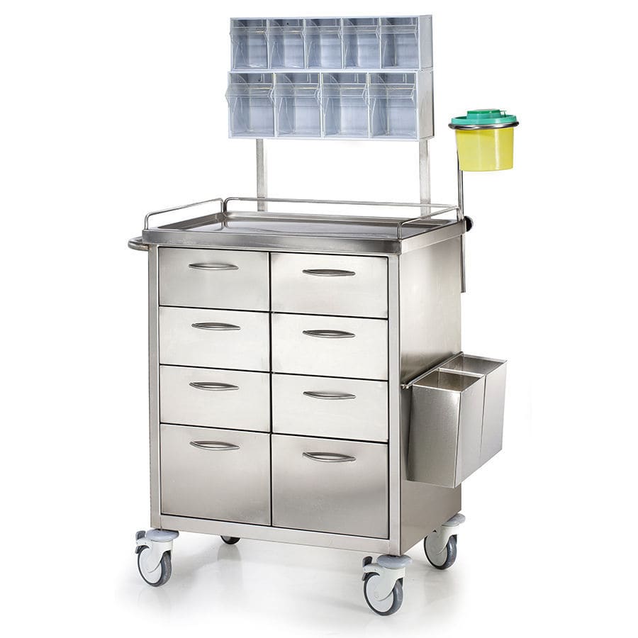 Surgical trolley - D-20-1 - DEMERTZI M & Co - hospital / storage ...