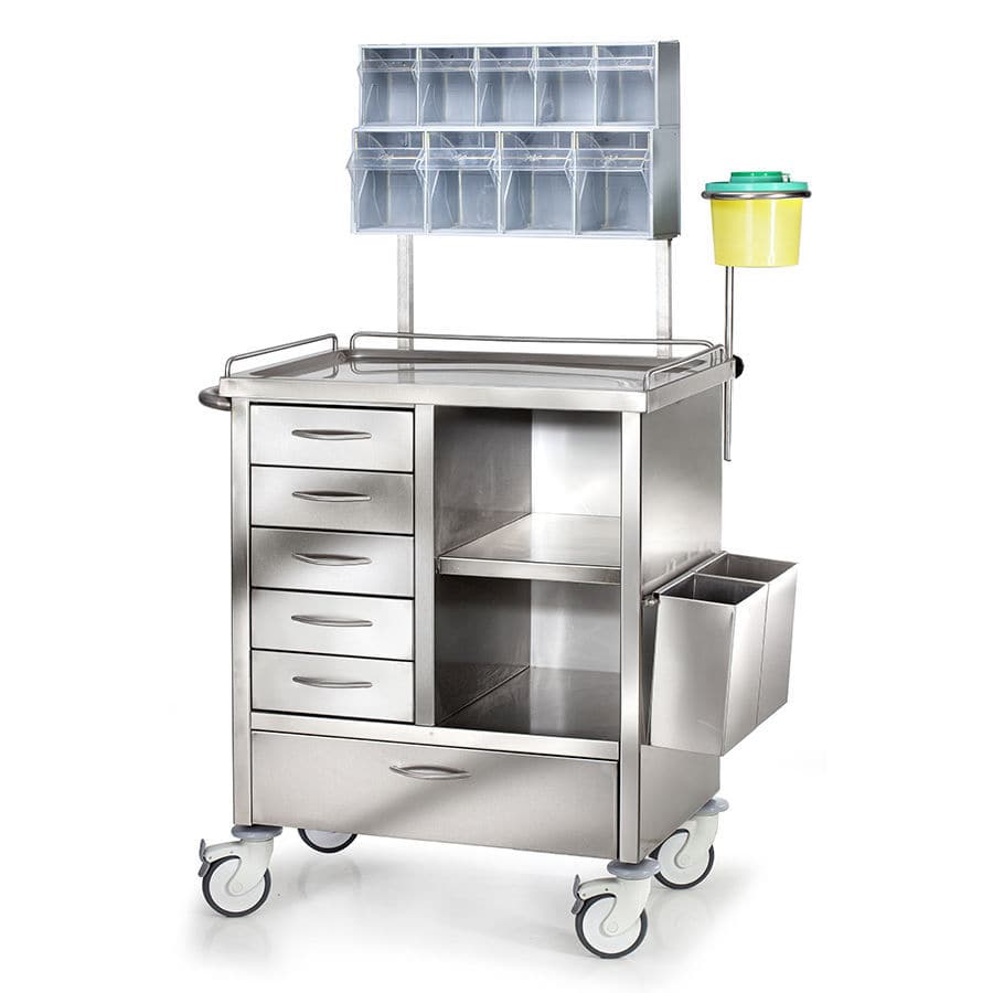 Medical trolley - D-27-1 - DEMERTZI M & Co - surgical / storage ...
